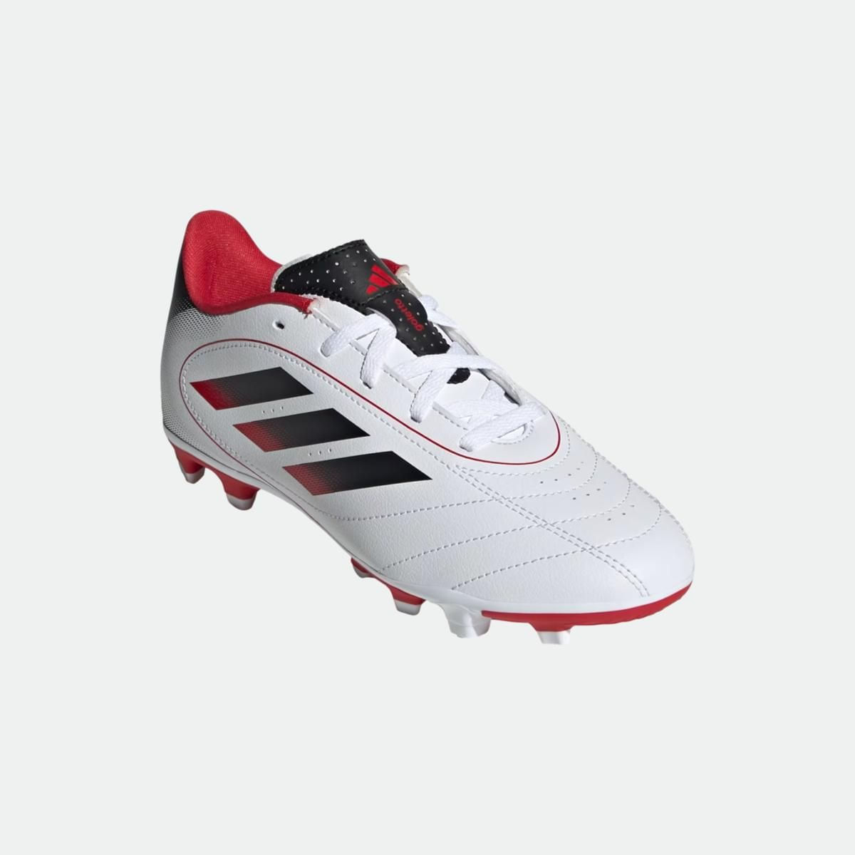 Botin de Futbol Adidas Niños Goletto IX Campo - CLOUD WHITE CORE BLACK ...